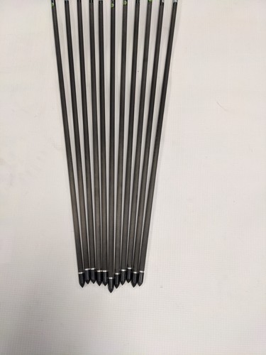 11 Gold Tip XT Hunter 400 Spine Feather Fletched Arrows 125 Grn Point ...