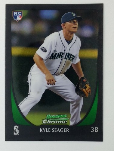 2011 11 Bowman Chrome Kyle Seager Rookie RC #103, Seattle Mariners | eBay