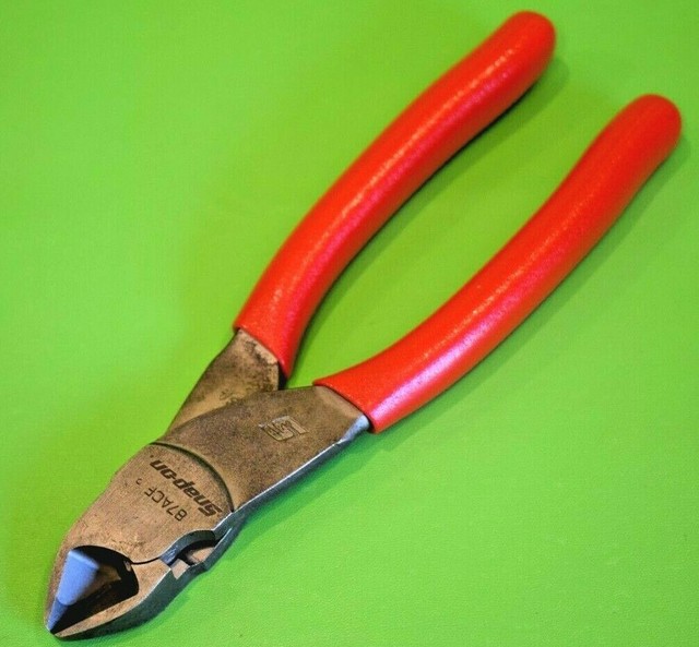Snap on Side Diagonal Cutters 87ACF Pliers Snips for sale online | eBay
