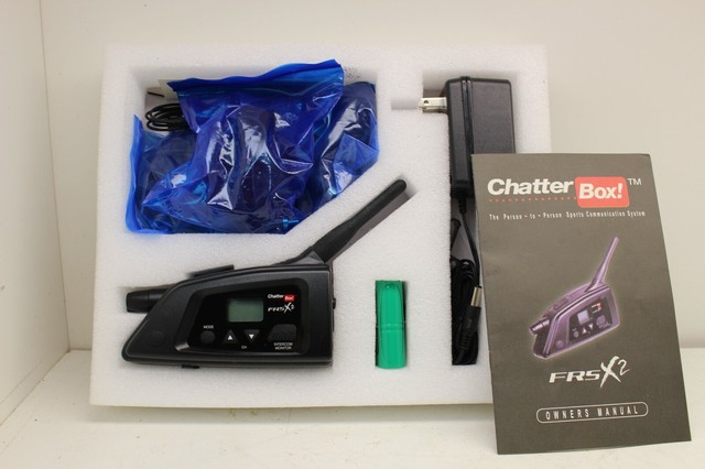 Set of 2 ChatterBox FRS X2 Motorcycle Communication Kits for sale ...