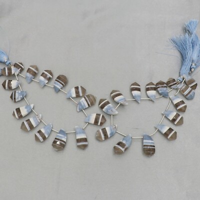 Brilliant Boulder Opal Mango Fancy Shape Faceted Loose Gemstone Beads 8 ...