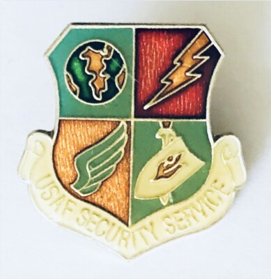 United States Air Force Security Service Pin Badge Military Rare ...