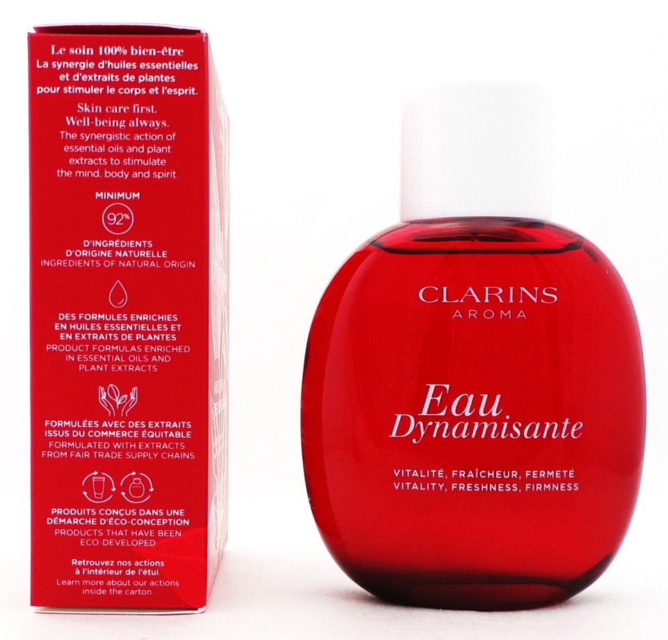 Clarins Eau Dynamisante 3.3 oz. Treatment Fragrance Refillable Spray ...