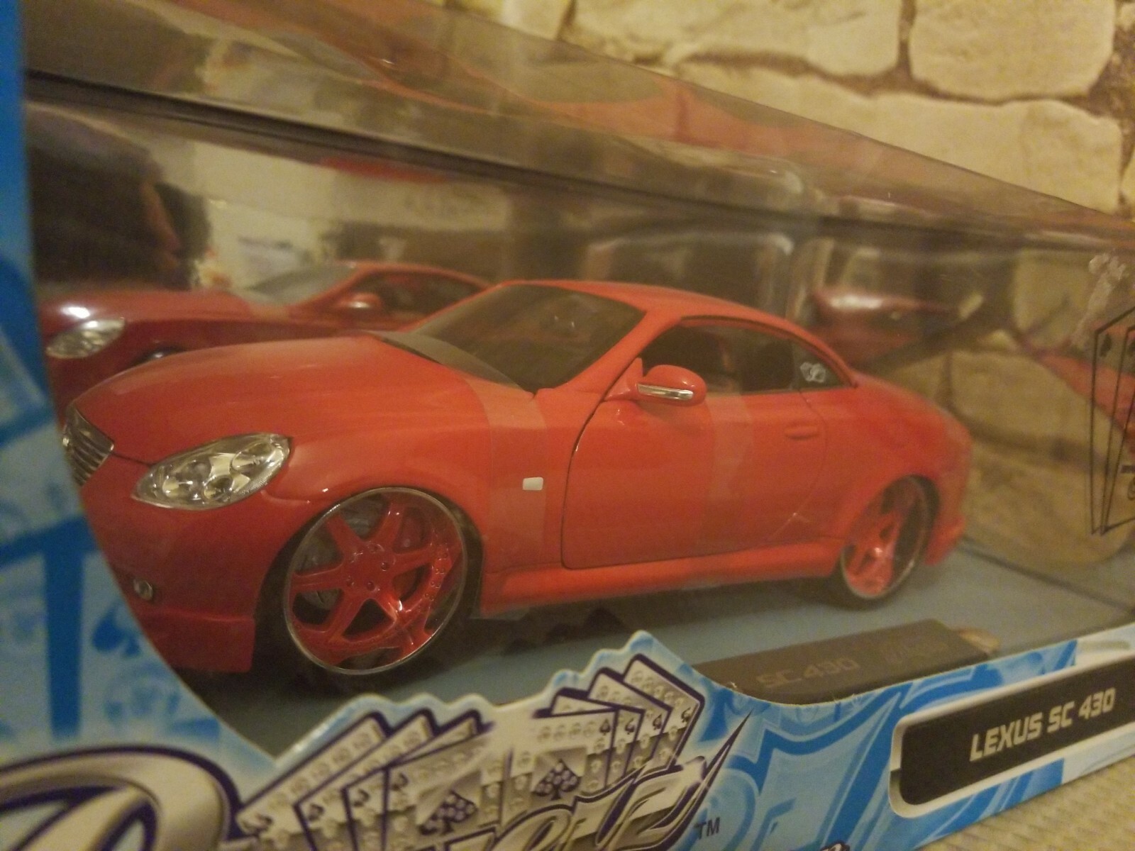 LEXUS SC 430 custom maisto players luxury diecast 1/18 GFG wheels ...