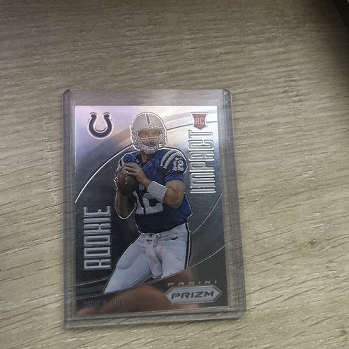 ANDREW LUCK ROOKIE CARD Indianapolis Cots PRIZM RC Rookie Impact ...