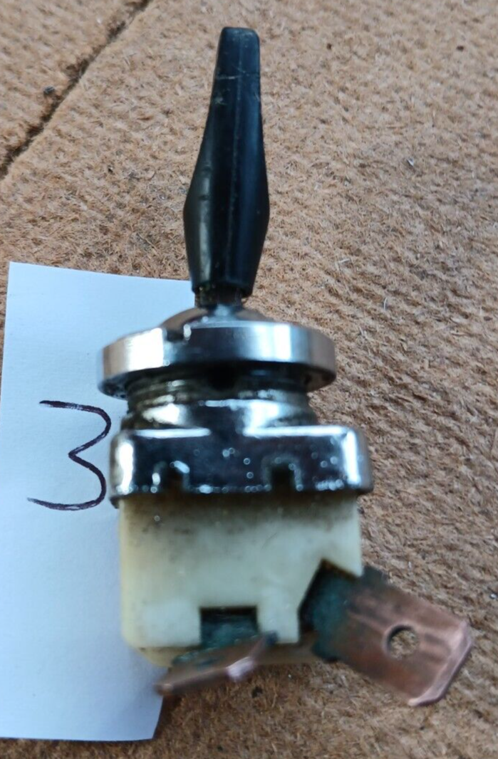 VINTAGE LUCAS TOGGLE SWITCH ON/OFF SPST MG AUSTIN JAGUAR MORRIS ROOTS ...