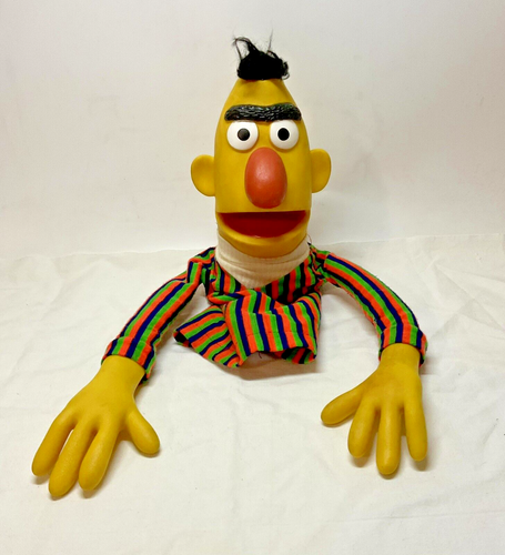 Bert Sesame Street Vintage Hand Puppet Fisher Price 1978 | eBay
