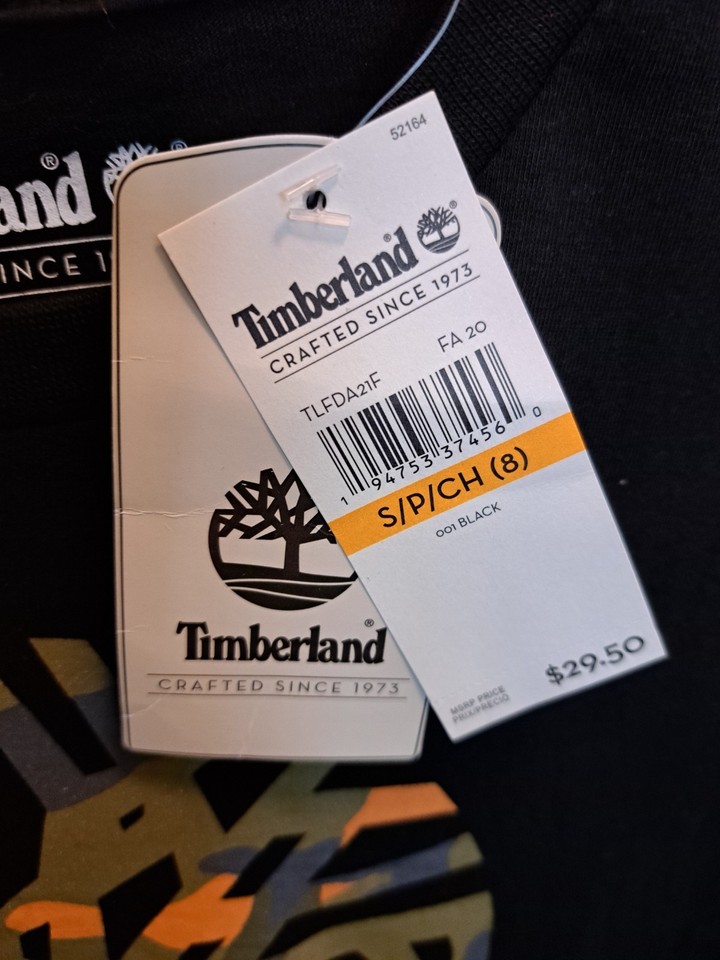 Timberland Top long sleeve Logo Age 8-20yrs | eBay UK