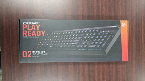 CyberPowerPC 01 Play Ready KB-161-104 USB Keyboard NOHI 02 RGB for sale ...