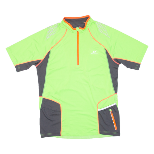 PRO TOUCH Cycling Mens Jersey Yellow 1/2 Zip L | eBay Australia