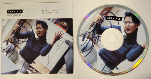 Royalty Free Stock Photos CD Work Phone Laptop Busy People Artville ...