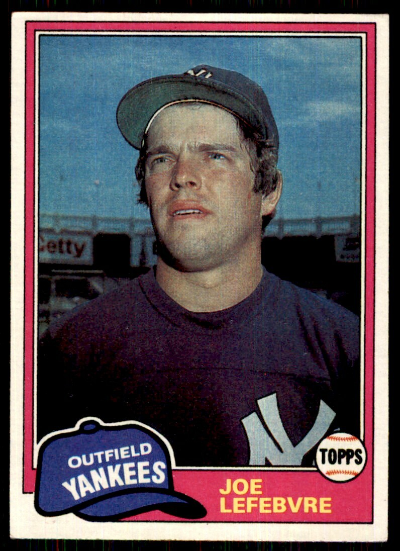 1981 Topps Joe LeFebvre New York Yankees #88 | eBay