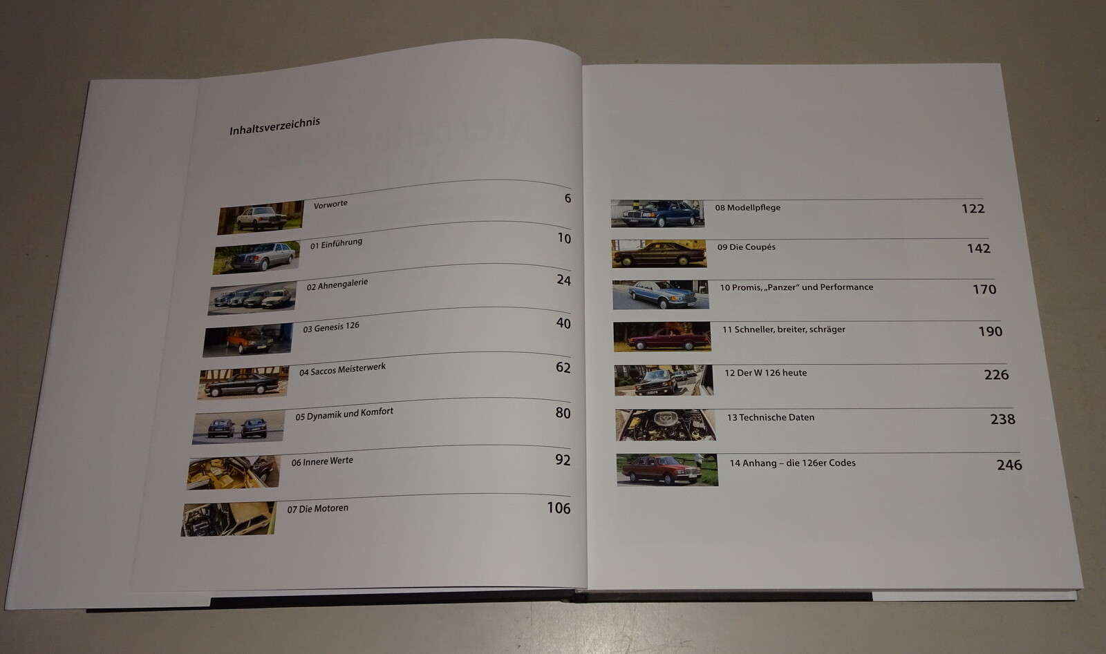 Illustrated Book Mercedes-Benz W126 S CLASS Saloon Se/Sel U. Coupe Sec ...