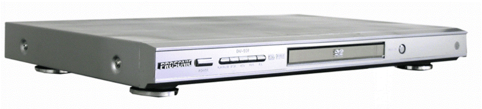 Genuine Protron (PD-007) Region 1 Progressive Scan DVD / CD Player ...