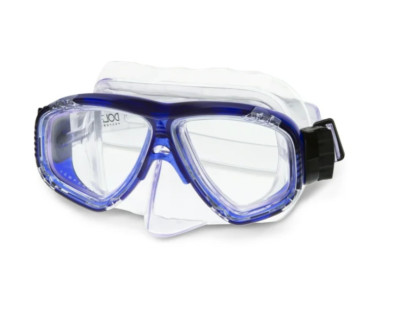 Aqua Leisure Dolfino Youth Kids 7+ Vega Dual Lens Swim Snorkel Mask ...