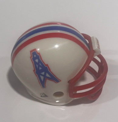 Riddell pocket pro football helmet AFL Houston Oilers TRADITIONAL WHITE ...