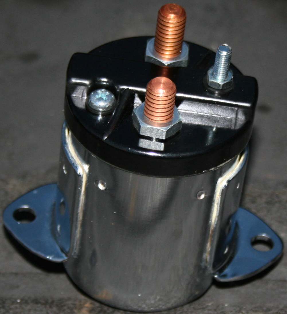 31489-79 Harley Chrome Starter Solenoid FLT FXR 1979-1988 5-Speed ...