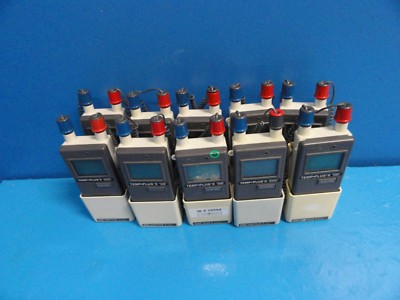 10 x Alaris IVAC 2080A Temp Plus II Thermometers W/ 02 Probes & Wall ...