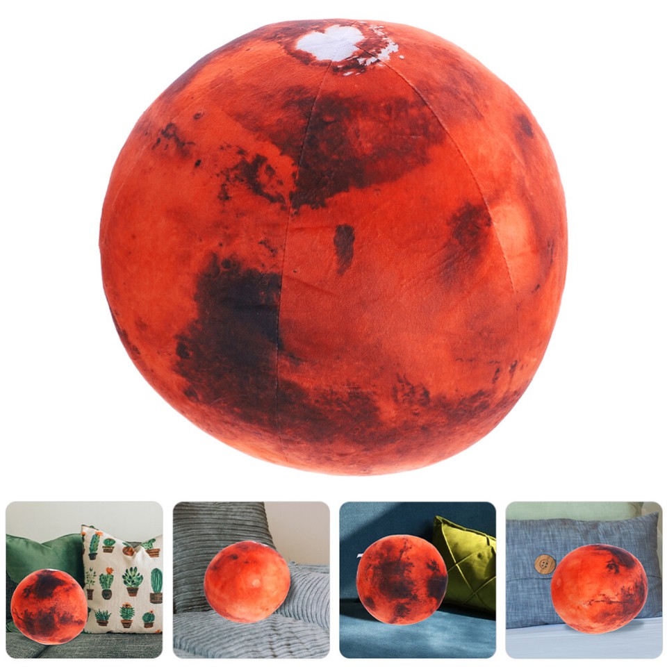 Planet Shaped Pillow Decorative Plush Ball Throw Pillow Planet-shape ...