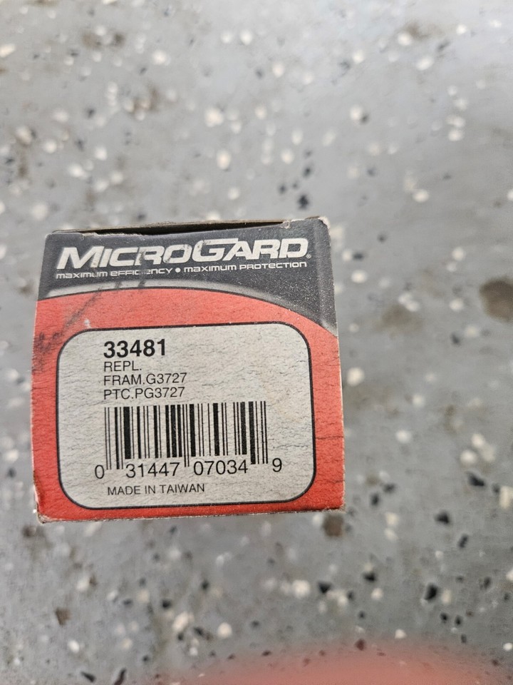 Fuel Filter-VIN: K Microgard 33481 | eBay
