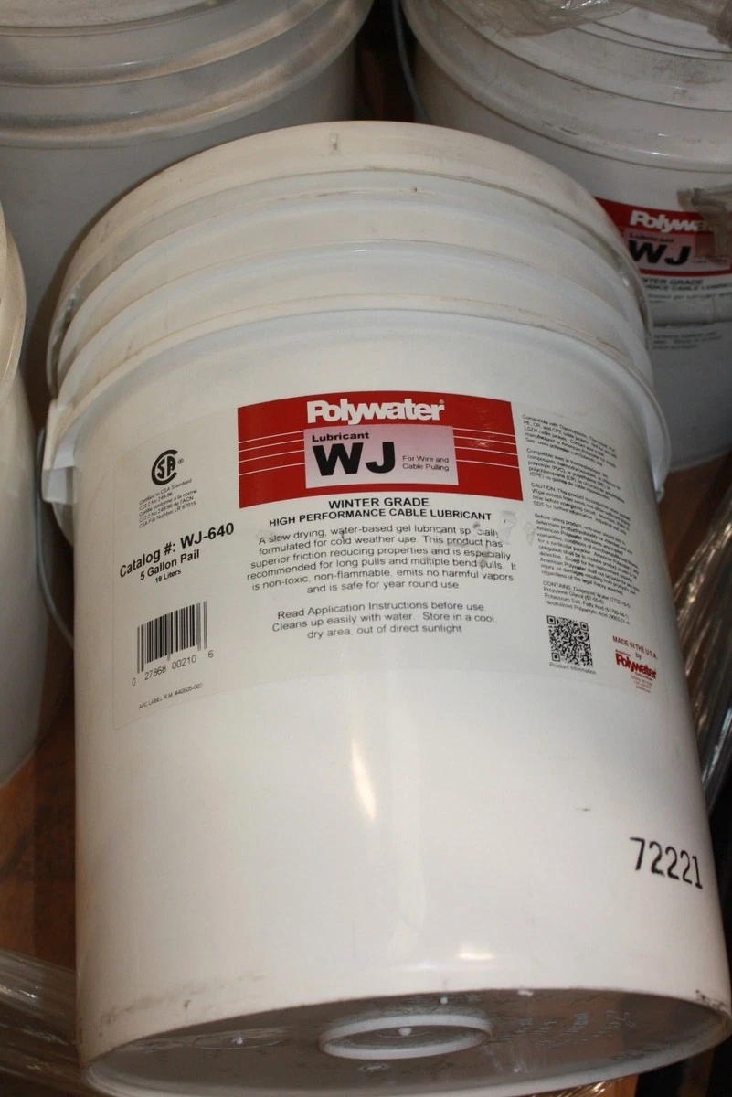 AMERPOLY WF-640 5-GALLON FIBER OPTIC LUBE, 42% OFF