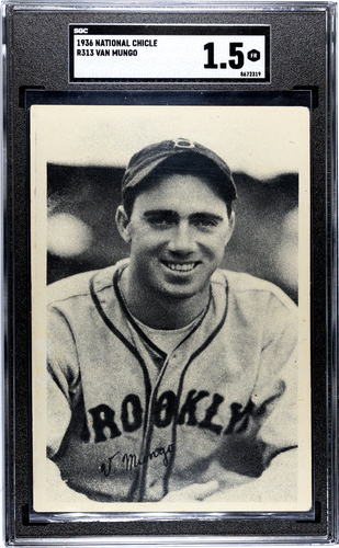 1936 National Chicle (R313) Van Mungo SGC 1.5 | eBay