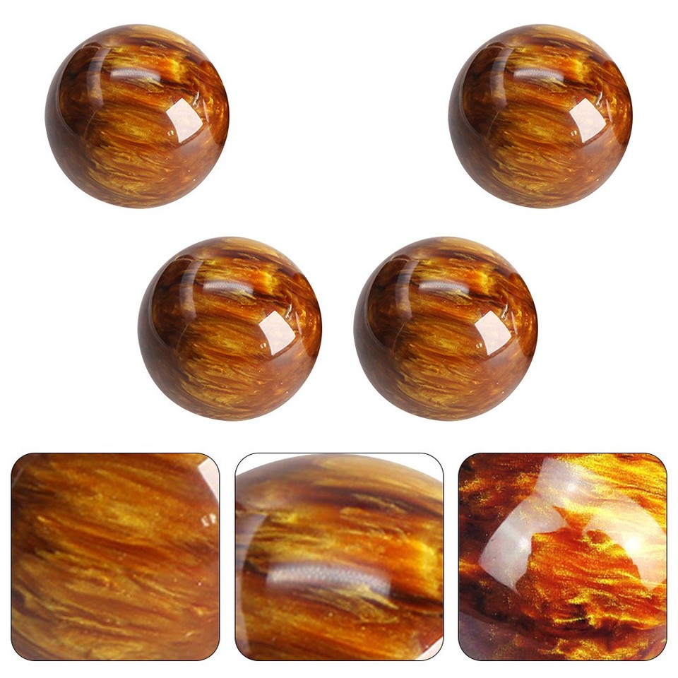 4 Pcs Stress Relief Baoding Balls Resin Handball Exercise Balls for ...