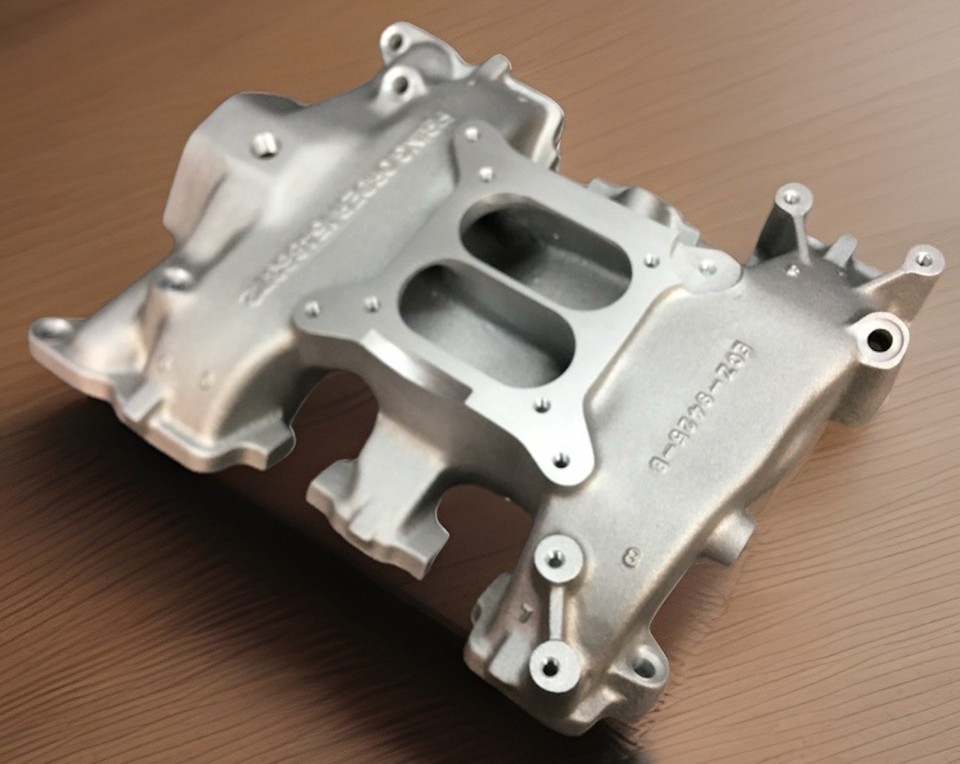 Blue Thunder Ford 292, 312 Supercharged Y-Block Intake Manifold ECZ ...