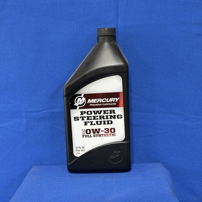 Mercury OEM Power Steering Fluid 0W-30 Full Synthetic (32 Fl Oz ...