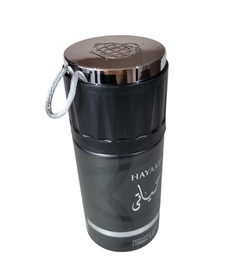 Hayaati Black Concentrated Perfumed Spray By Fragrance World 250ml 8.5 ...