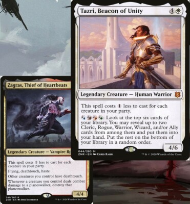 5 Color Tazri, Beacon of Unity PARTY Commander Deck EDH Magic MTG Ready ...