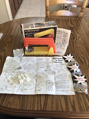 VINTAGE The Rhinestone Stud Setter by Ronco 1974 Vintage Bedazzler ...