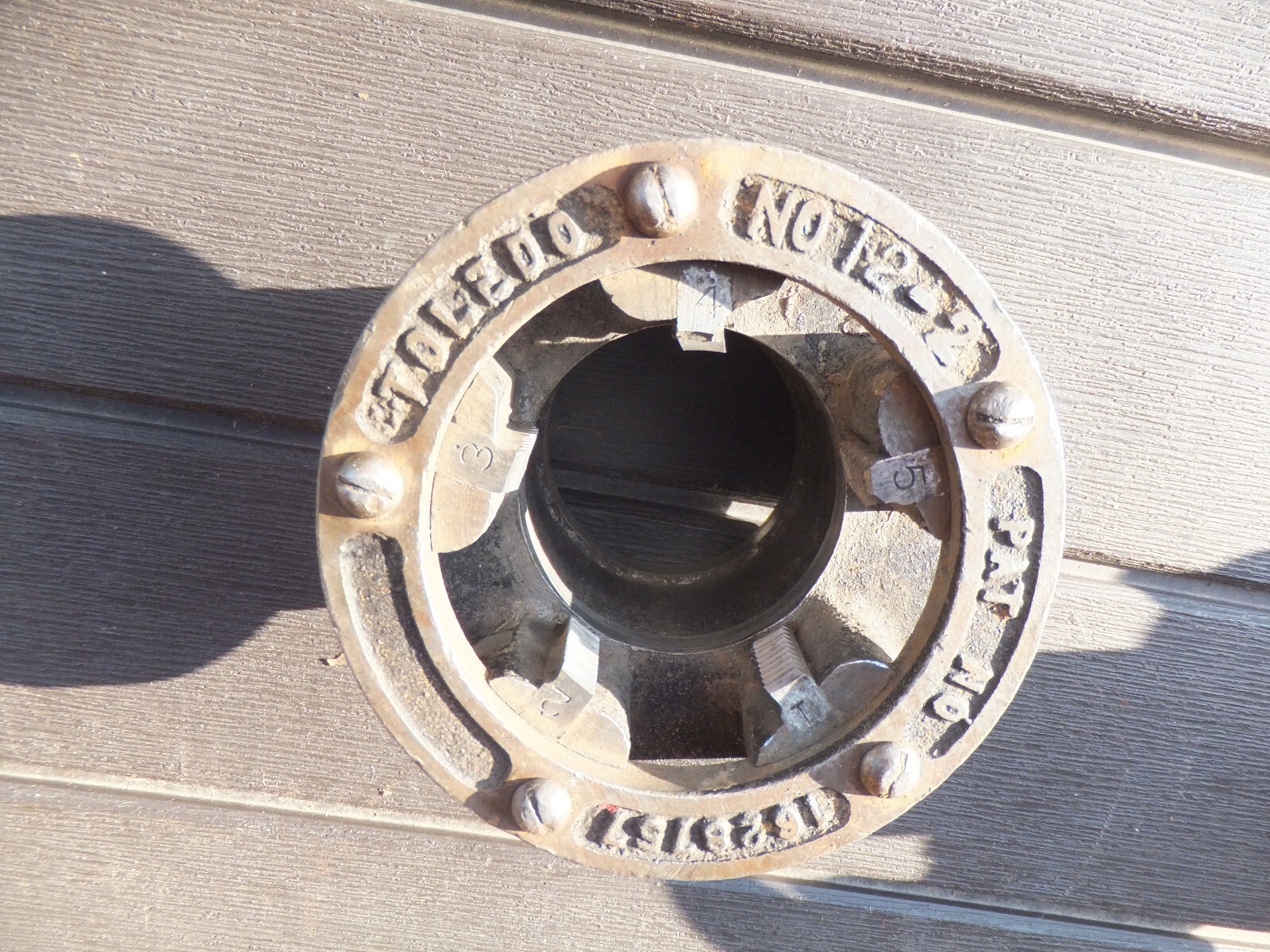 TOLEDO No. 12-2 Pipe Threader Die 2" | eBay