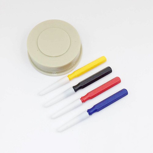 Watch Repairing Tools for Watchmaker 4PCS Oil Pin Pen Dip Oiler Dish ...