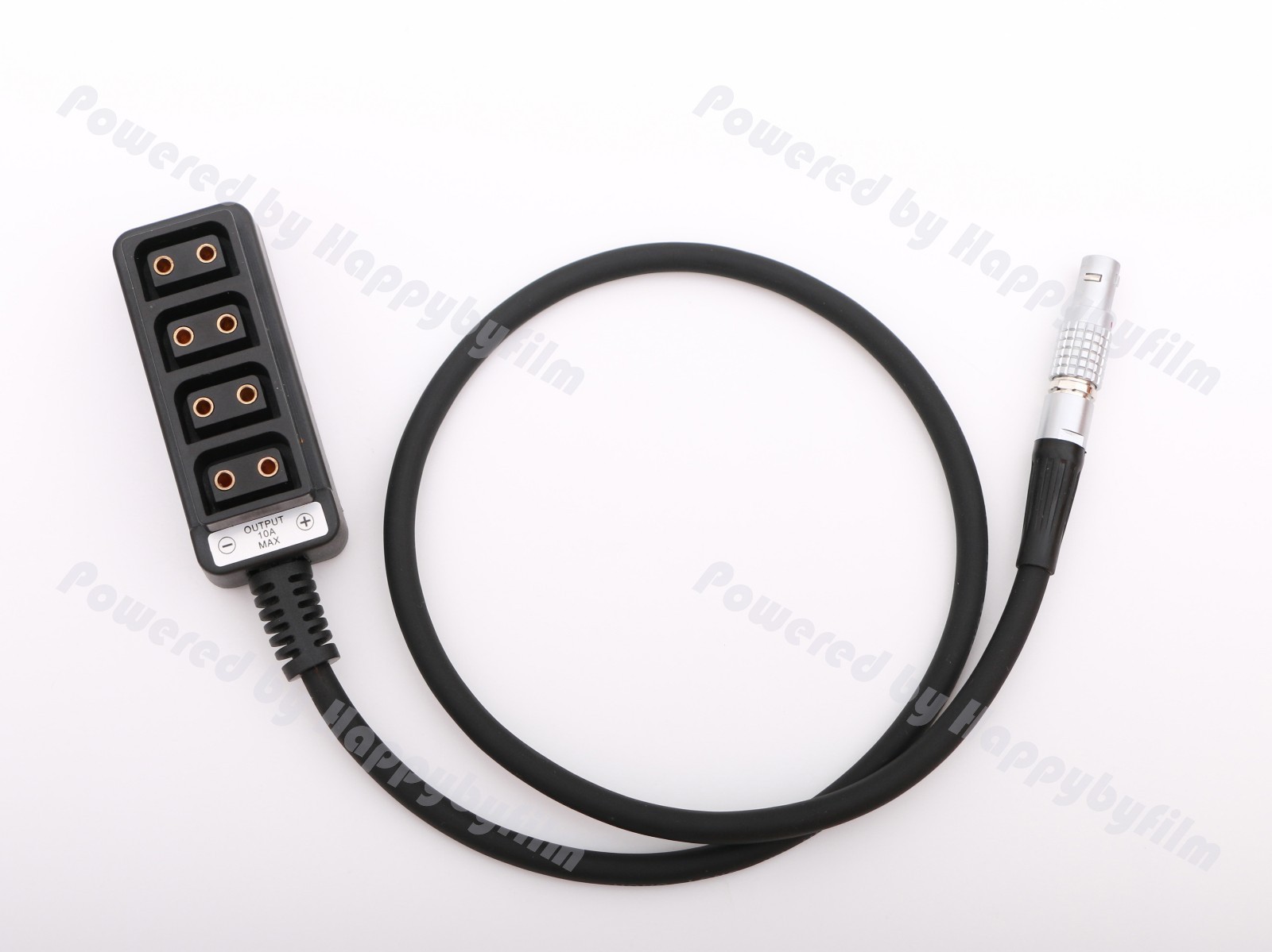 Male 0B 2pin Plug to 4 Port Female D-tap DTap Power Splitter Hub for ...