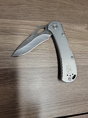 Buck USA Spitfire 722 Folding Pocket Knife In Gray - 7449 | eBay