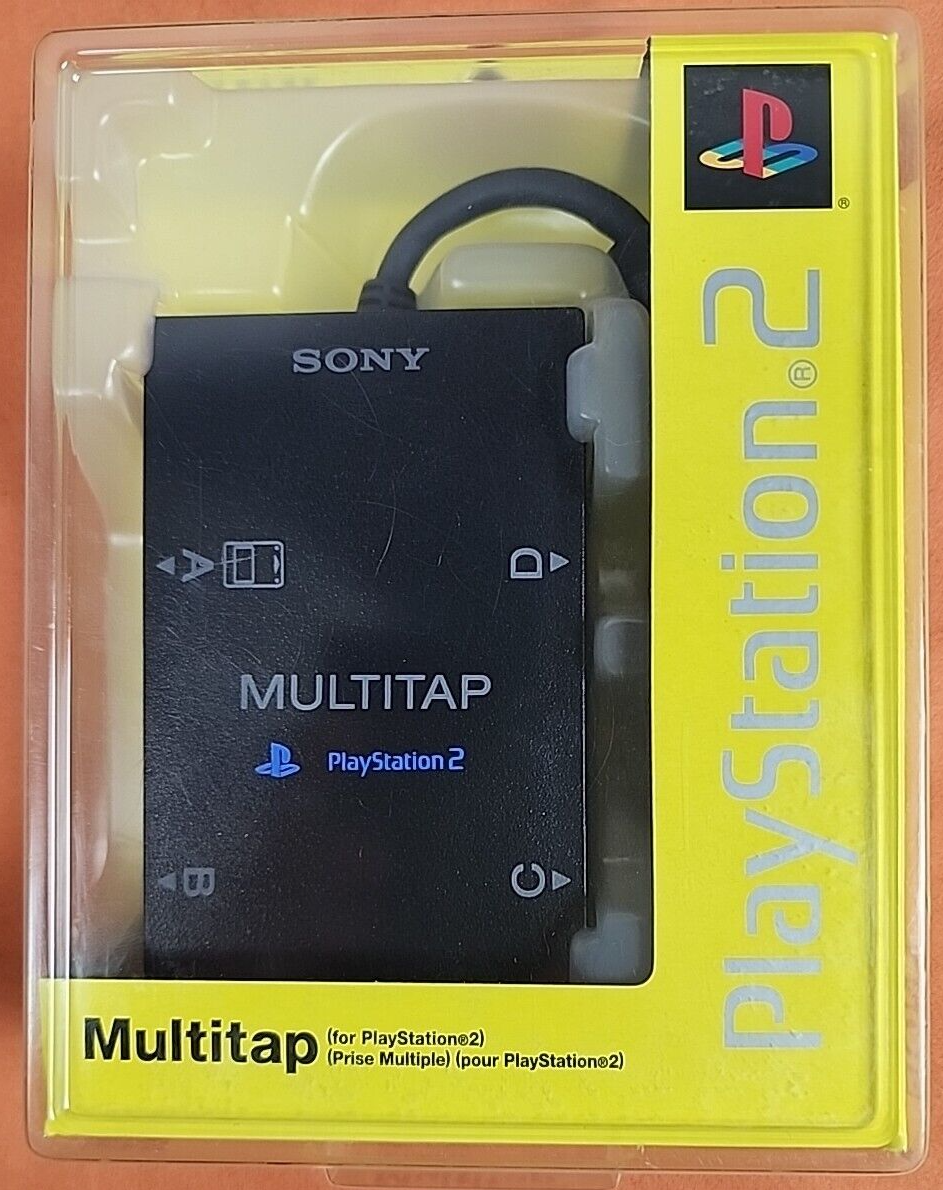 Sony PlayStation 2 PS2 Multitap Multi 4 Player Adapter SCPH-10090 OEM ...