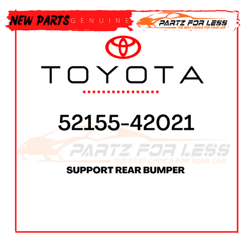 52155-42021 TOYOTA GENUINE SUPPORT REAR BUMPER OEM | eBay