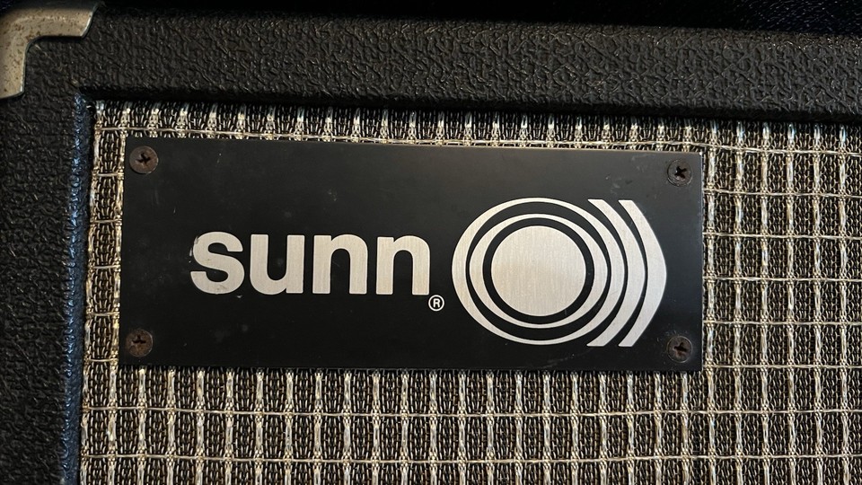 1970 Sunn Concert P.A. Control Amp with Tall 412SR Cabs & Horn ...