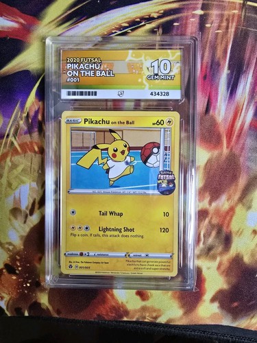 ACE 10 - Pikachu On The Ball 001/005 Promo 2020 Pokemon TCG | eBay UK
