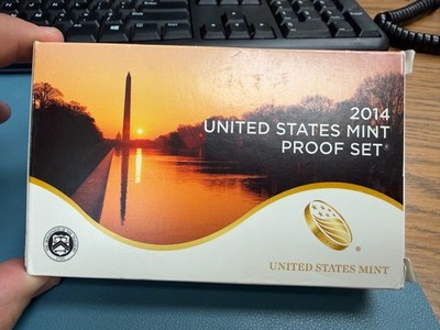 2014 Clad Proof Set U.S. Mint Original Government Packaging OGP COA | eBay