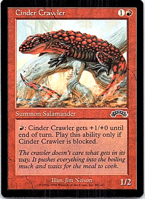 Cinder Crawler Magic The Gathering Exodus Near Mint | eBay