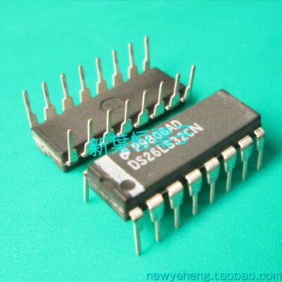 National DS26LS33ACN Quad Differential Line Receiver, RS-422 / RS-423 ...