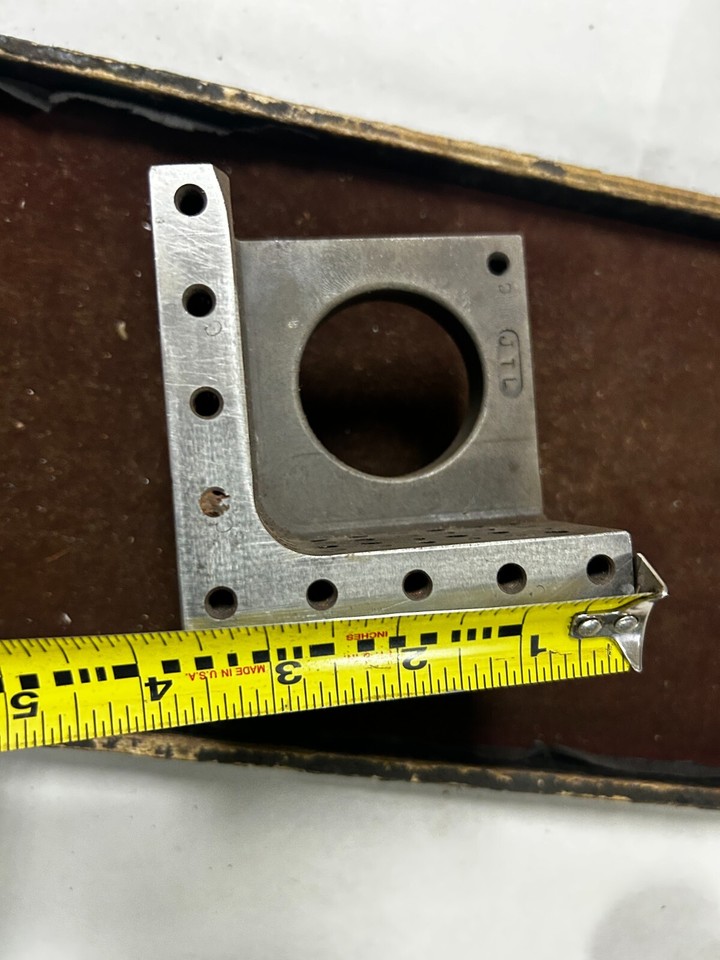 MACHINIST oF LATHE MILL Precision Ground Right Angle Set Up Block ...