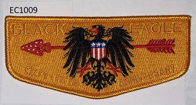 Boy Scout OA Flap Black Eagle Lodge 482 65th Anniversary | eBay