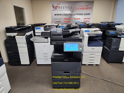 Toshiba E-Studio 3015AC Color Copier Printer Scanner-Meter only 35k | eBay