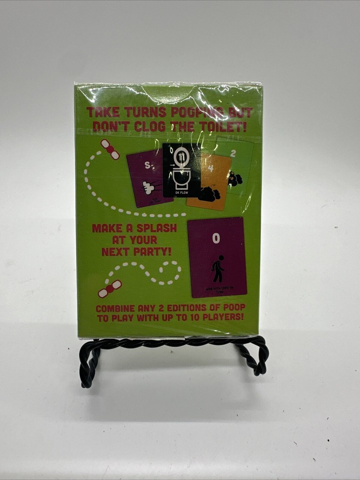 NEW Poop The Game Party Pooper Edition Card Game SEALED | eBay