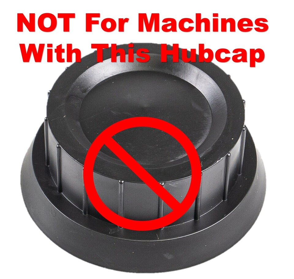 (4 Pack) Standard Hub Caps fits Cub Cadet XT1 Series Garden Tractors ...