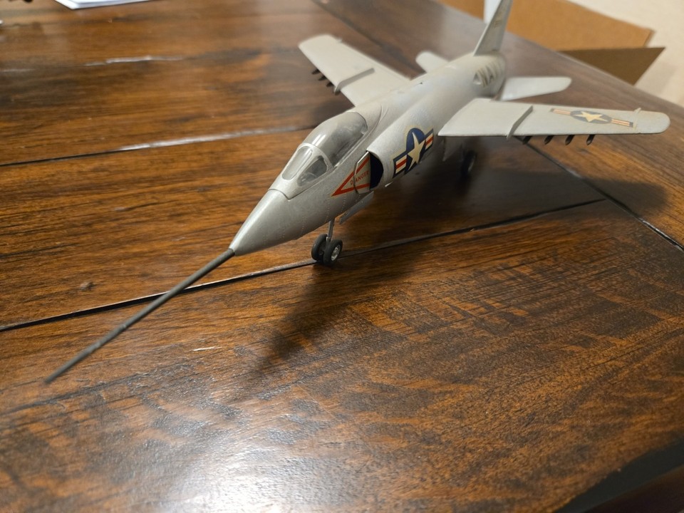 Lindberg 1:48 Grumman F11F-1 Tiger Vintage Model Airplane Kit 531-98 ...