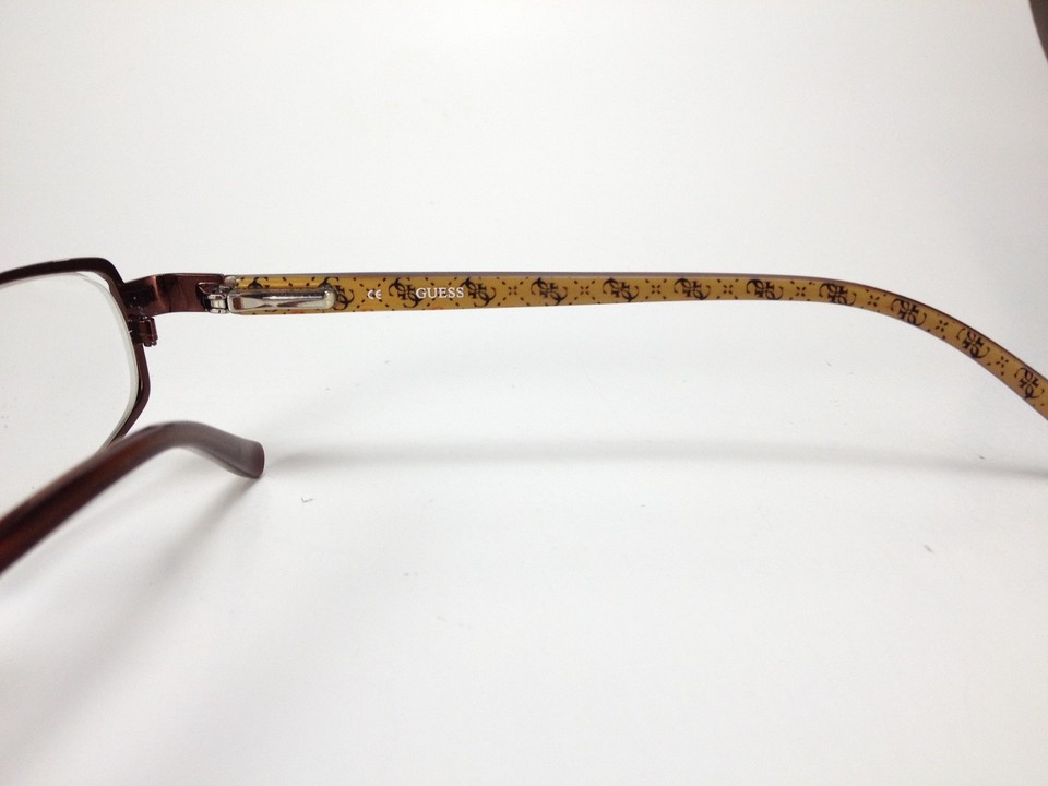 Guess Eyeglasses GU 1372 Brown Metal & Plastic Frame 51-17-135 | eBay